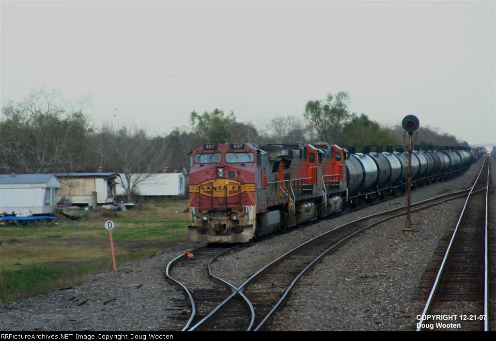 Dead BNSF Train
